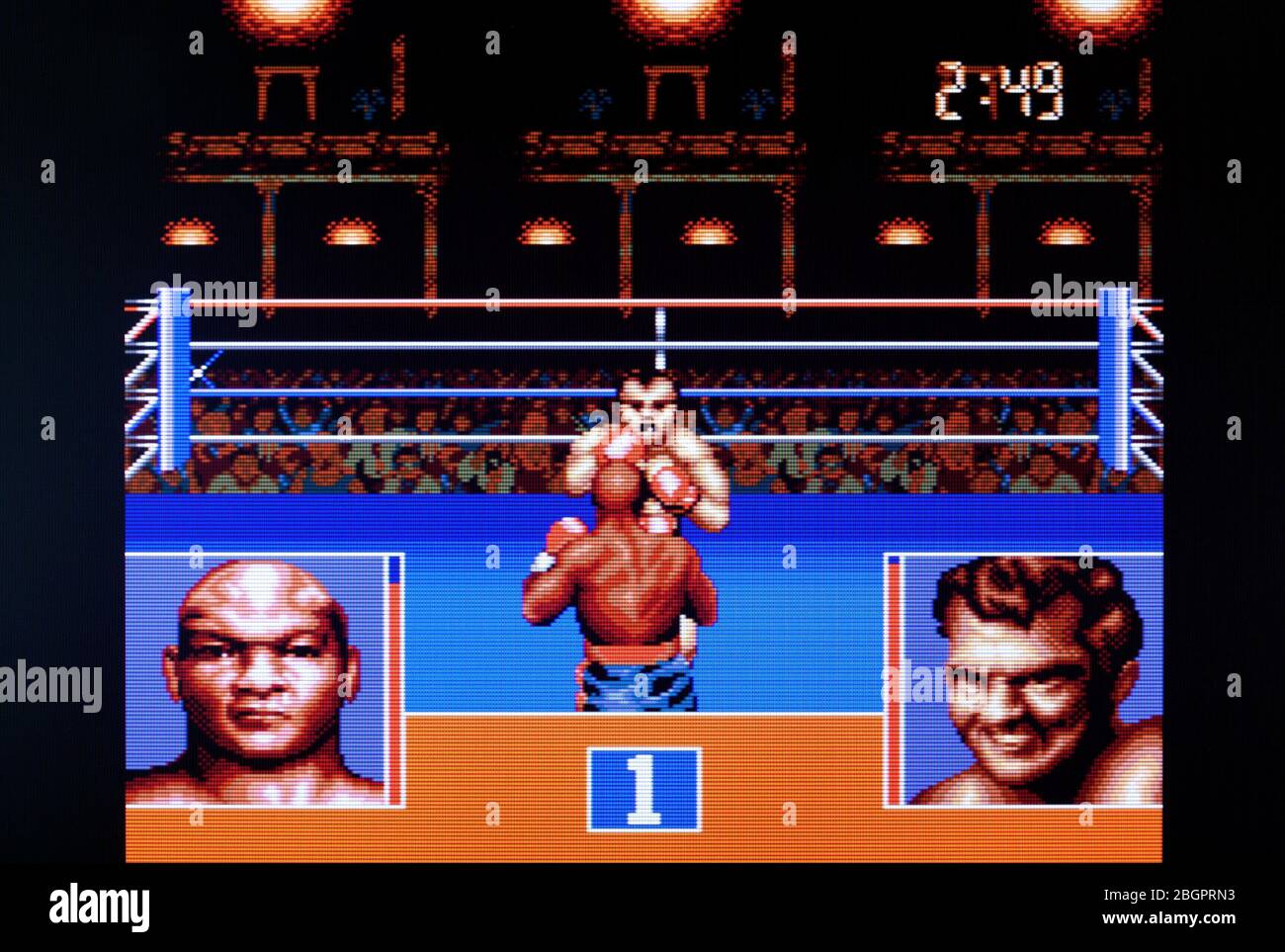 George Foreman's KO Boxing - Sega Genesis Mega Drive - Editorial use ...