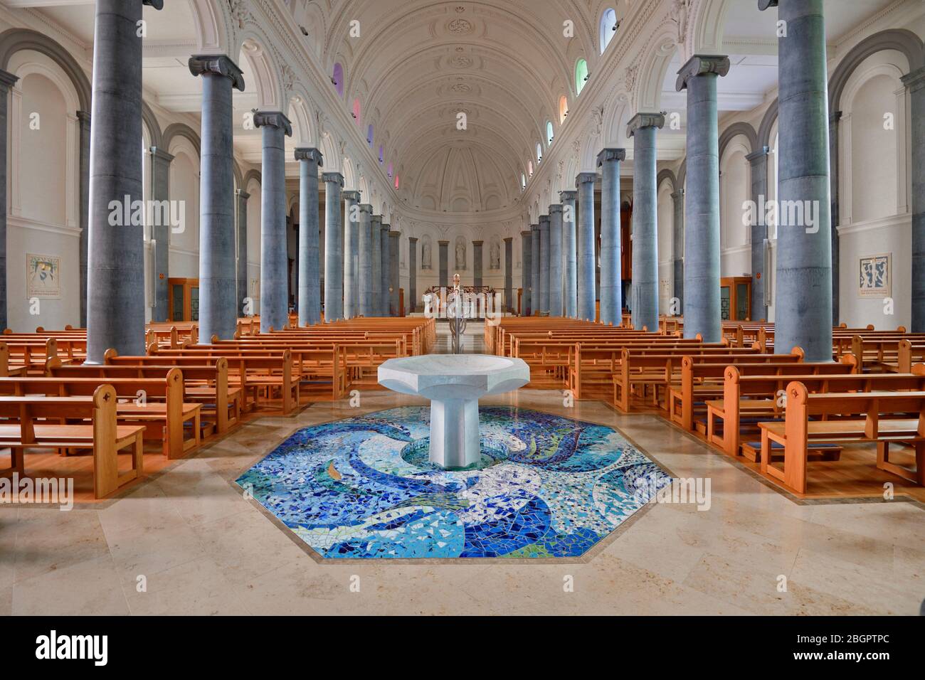 Ireland, County Longford, Longford town, St Mels Cathedral Stock Photo ...