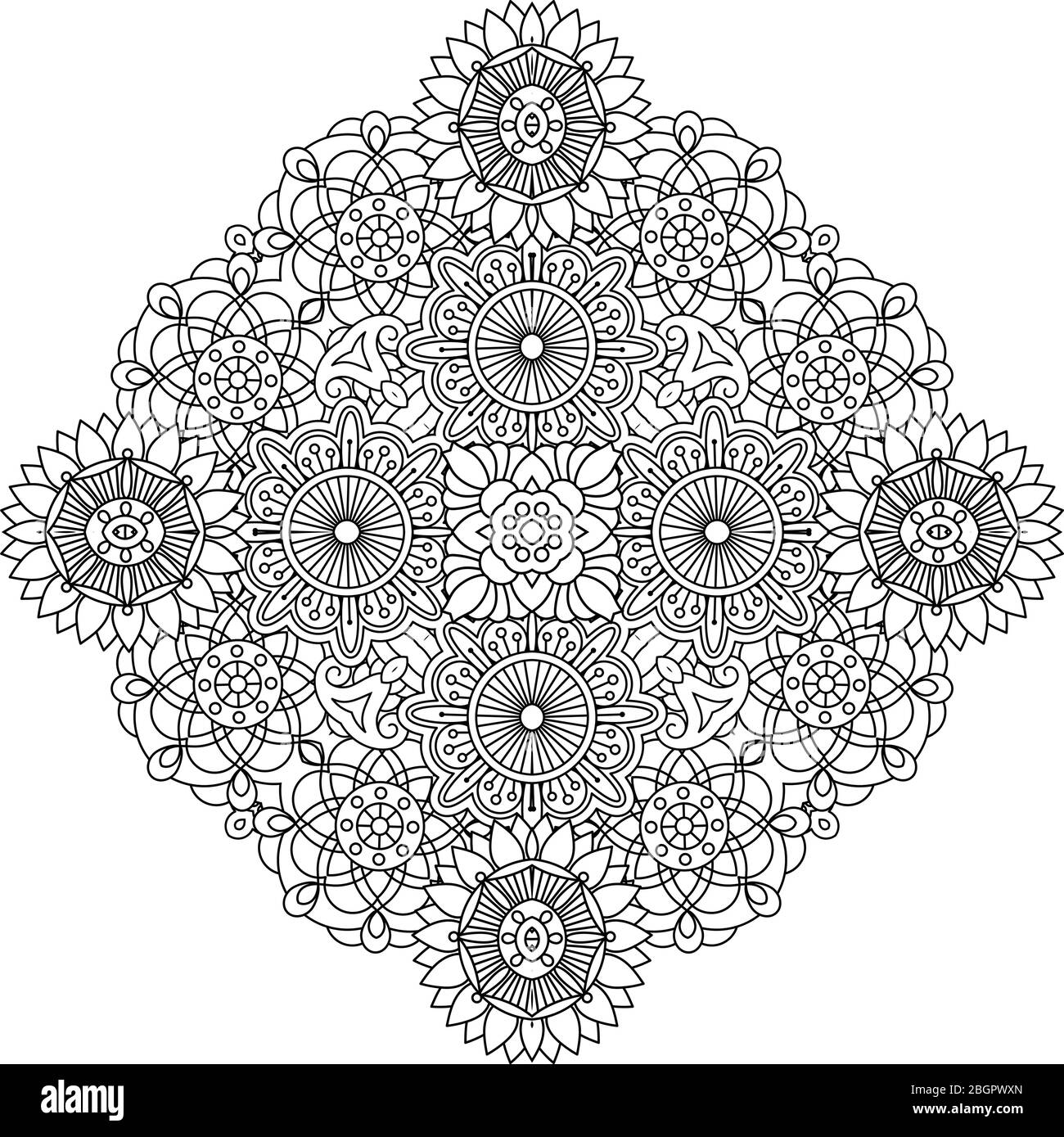 Geometric shapes outlined Stock Vector Images - Alamy