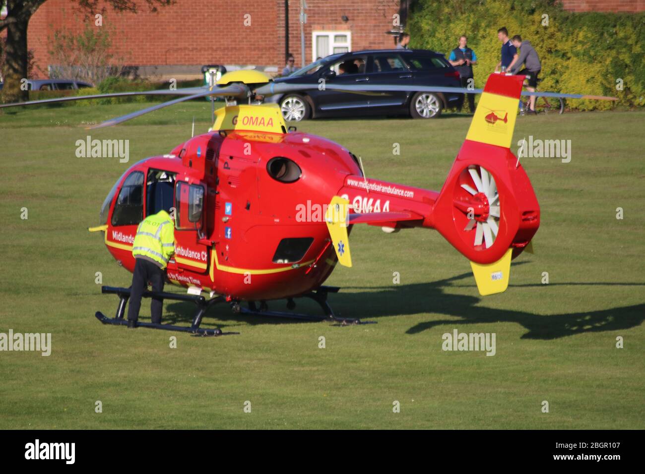 Midlands air ambulance hi-res stock photography and images - Alamy