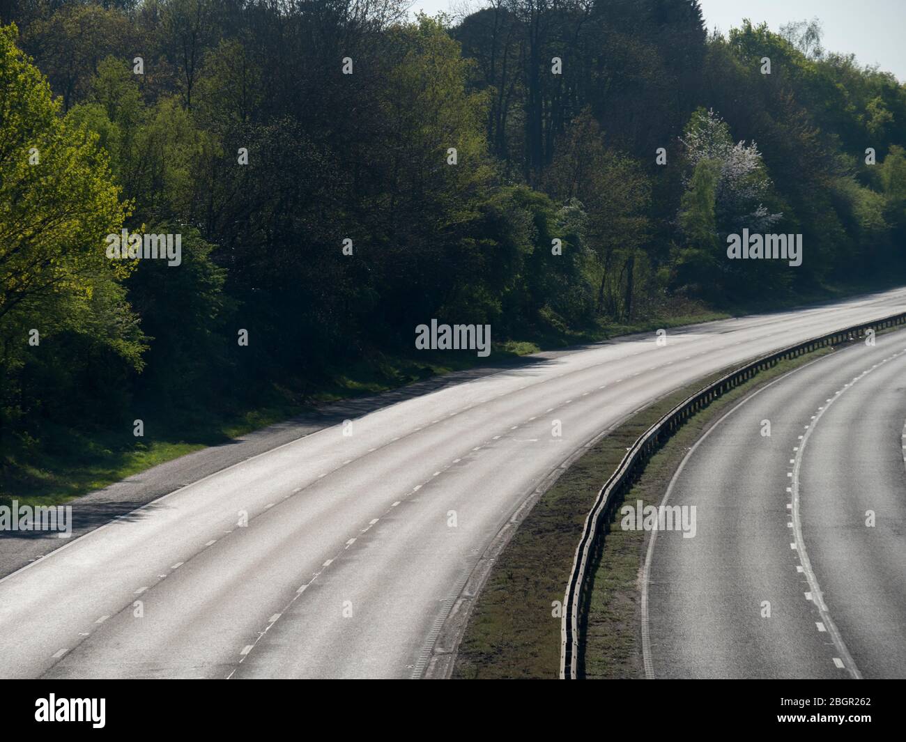 UK, England, Motorway M25 C19 Stock Photo - Alamy
