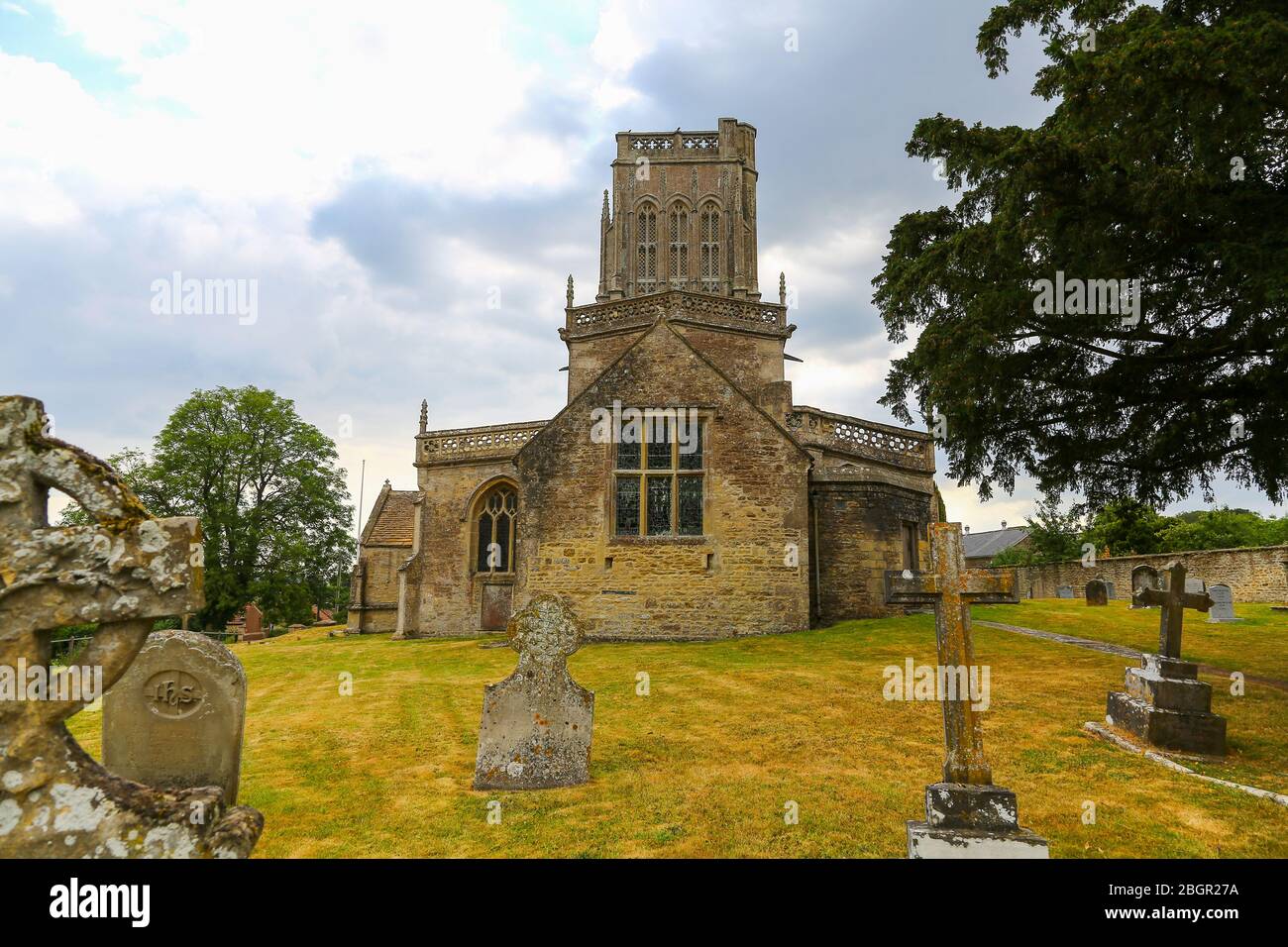Church of St Mary the Virgin, Batcombe, Somerset, England, UK Stock ...