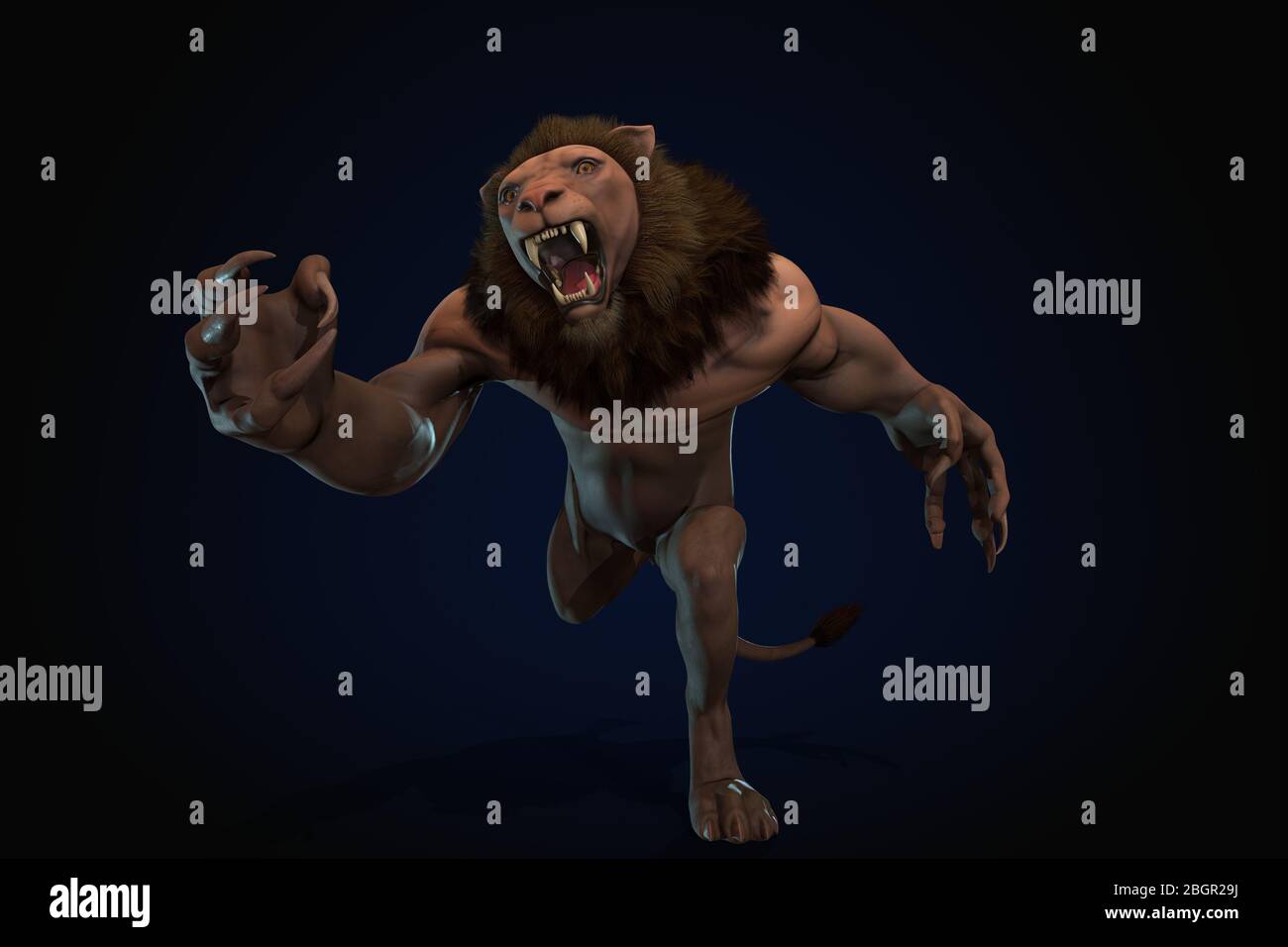 Humanoid Lion