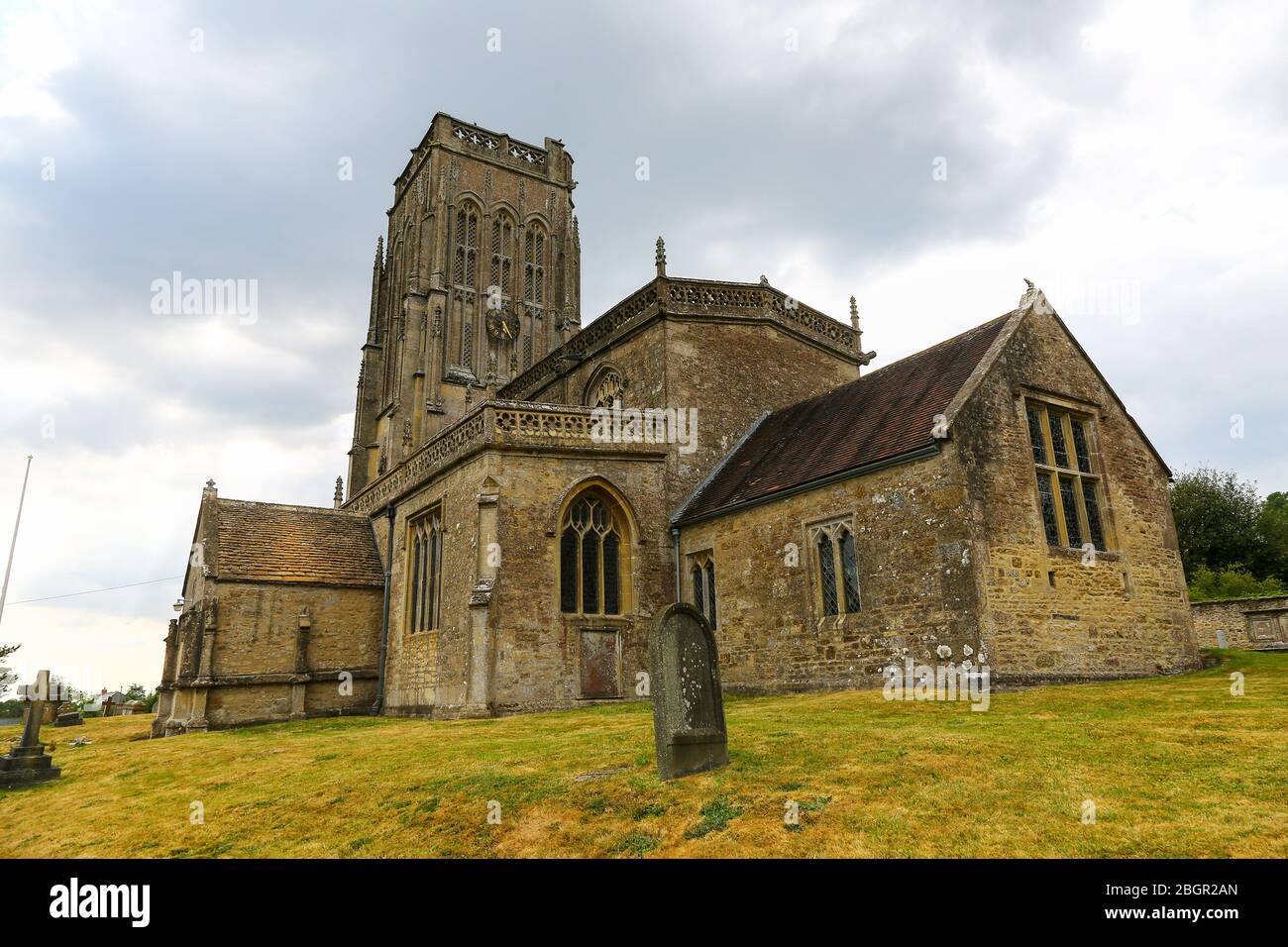 Church of St Mary the Virgin, Batcombe, Somerset, England, UK Stock ...