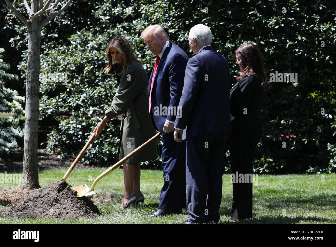 Washington, United States. 22nd Apr, 2020. President Donald J. Trump ...