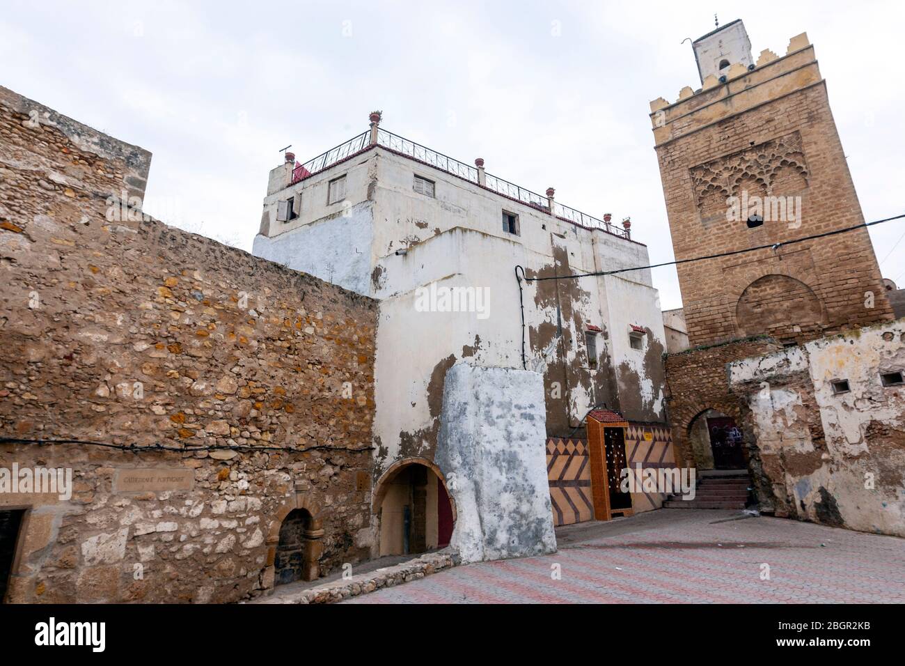 Minaret mosque in Safi, Morocco Stock Photo - Alamy