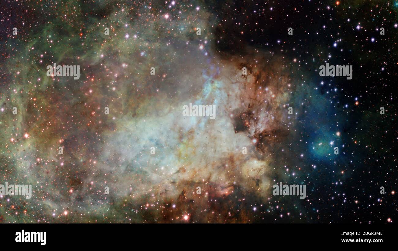 Star birth in the extreme. Elements of this image furnished by NASA ...