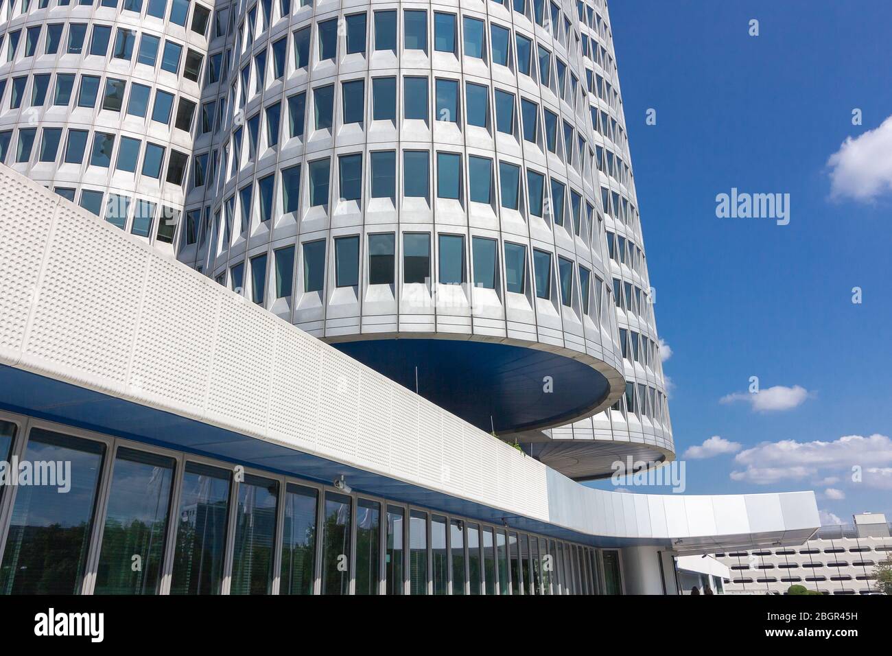 BMW Headquarters building. Headoffice in Munich, Germany, March 2020 ...