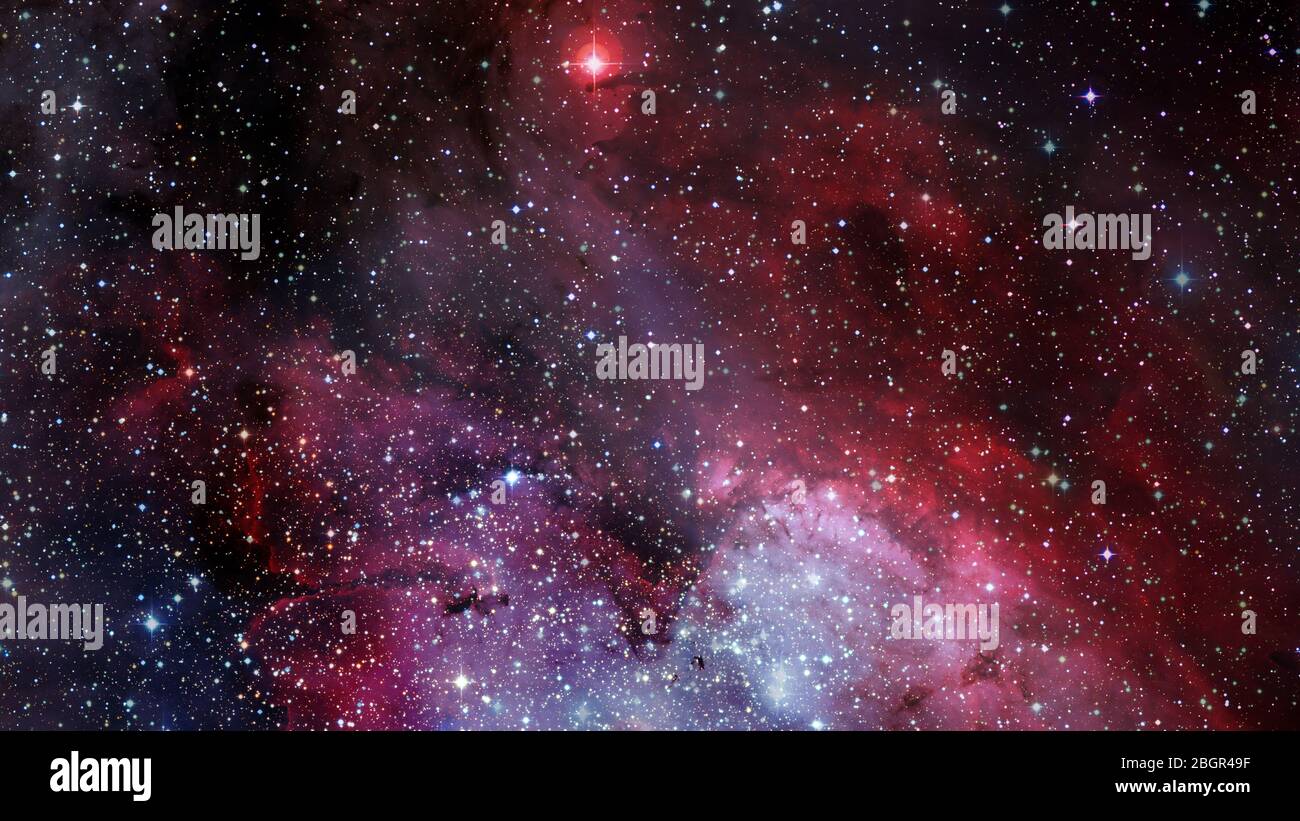 Vivid space nebula - supernova remnant. Elements of this image ...