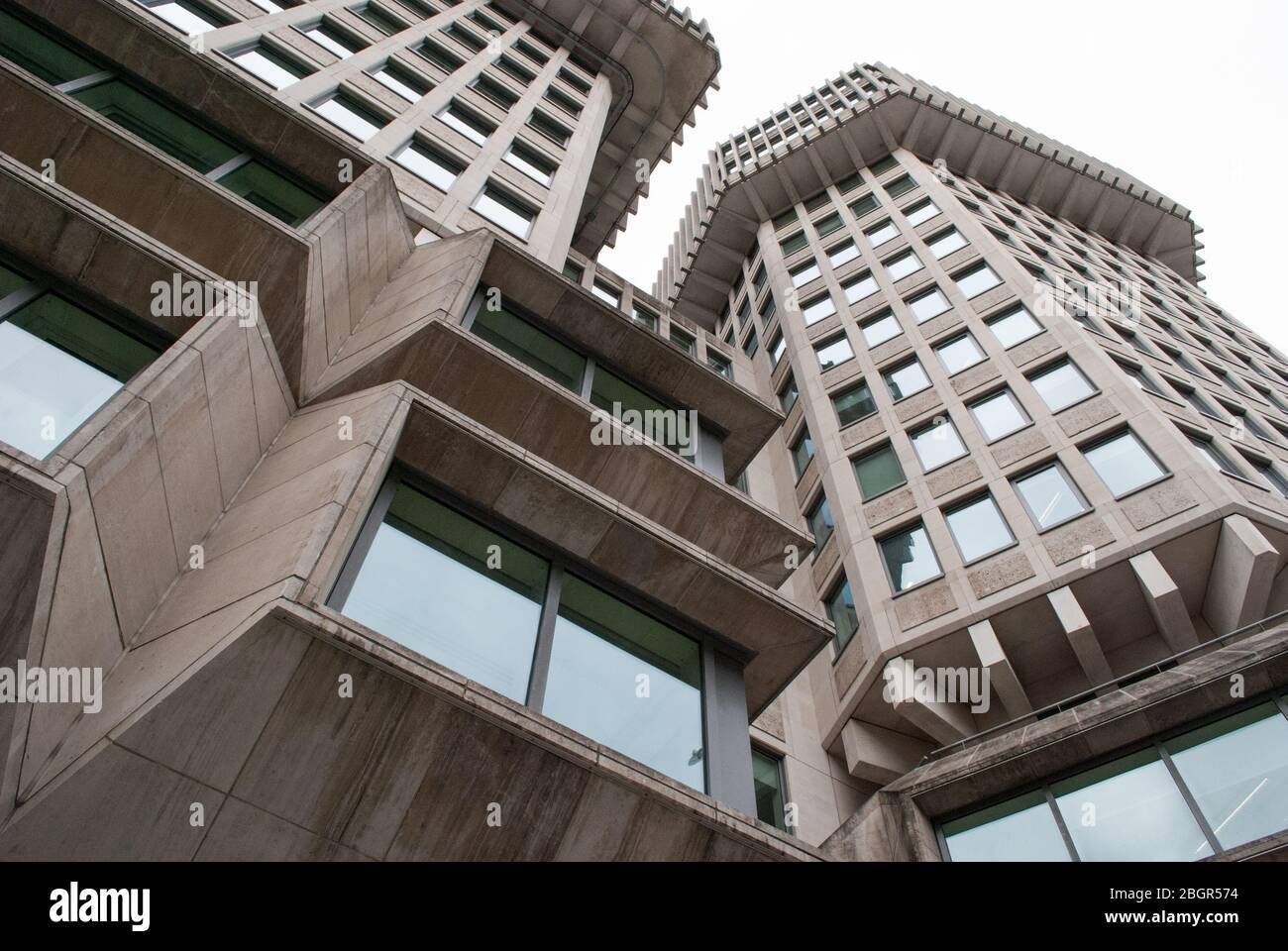 1970s Brutalist Architecture Ministry of Justice, 102 Petty France ...