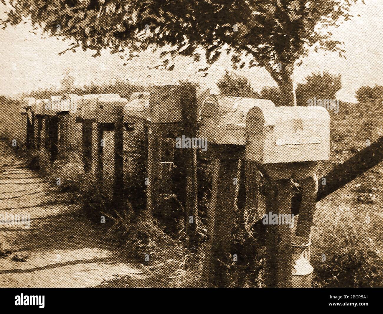 Rural free delivery hi-res stock photography and images - Alamy