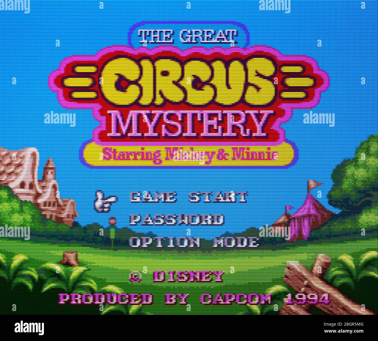 The Great Circus Mystery Starring Mickey Minnie Mouse - Sega Genesis ...