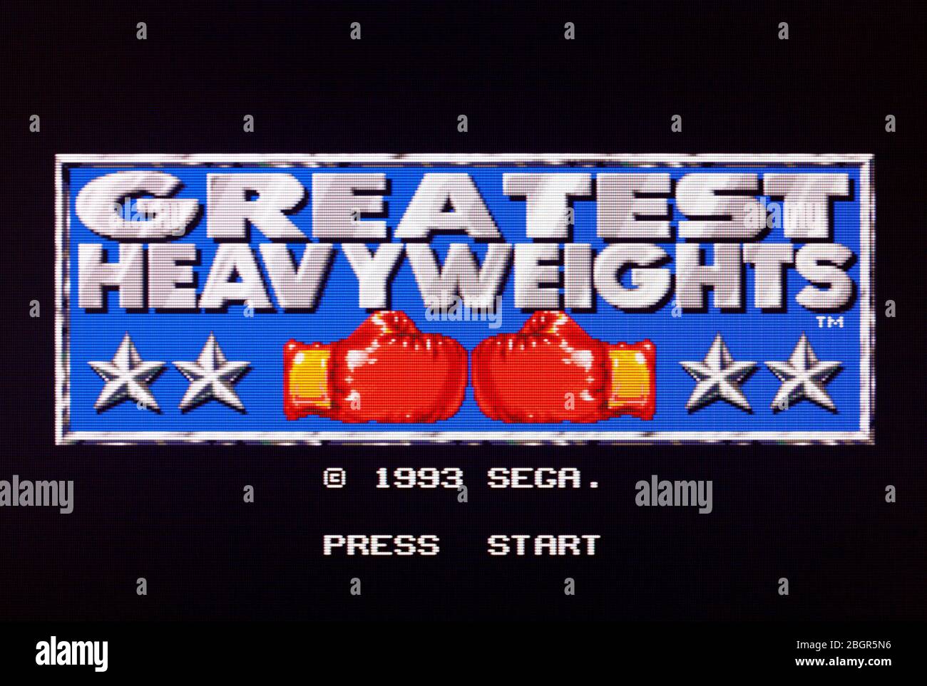 Greatest Heavyweights - Sega Genesis Mega Drive - Editorial use only ...
