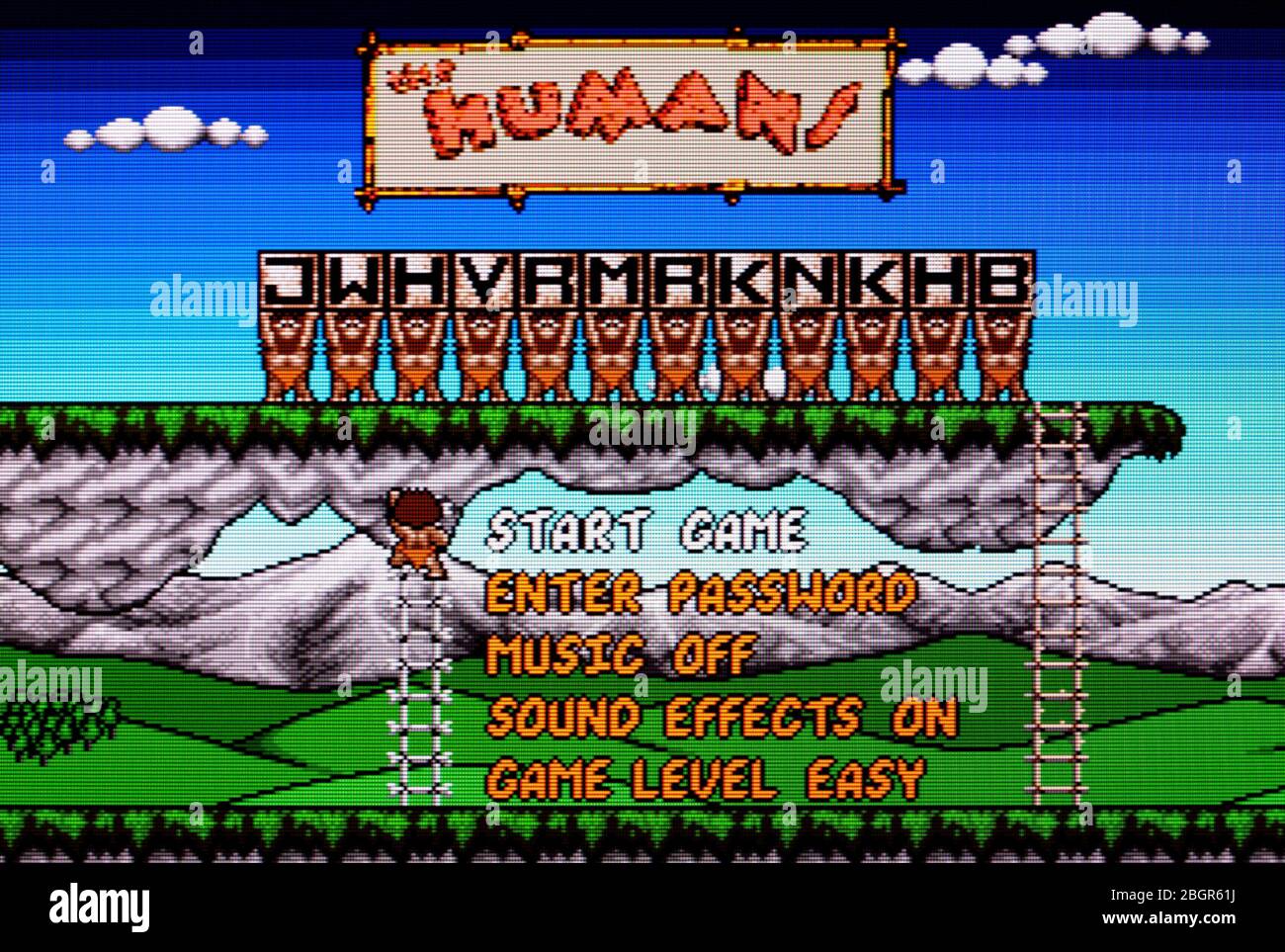 The Humans - Sega Genesis Mega Drive - Editorial use only Stock Photo ...