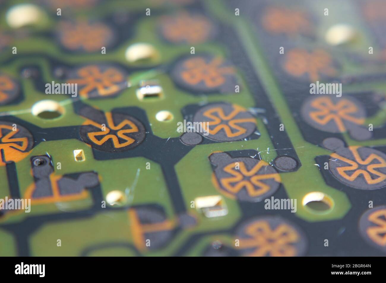 Simple computer parts and pieces and technology, microelectronics Stock ...