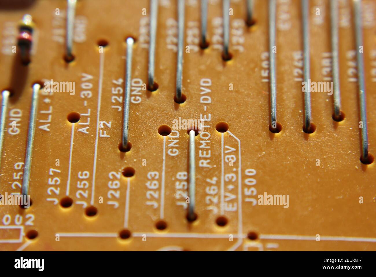 Simple computer parts and pieces and technology, microelectronics Stock ...