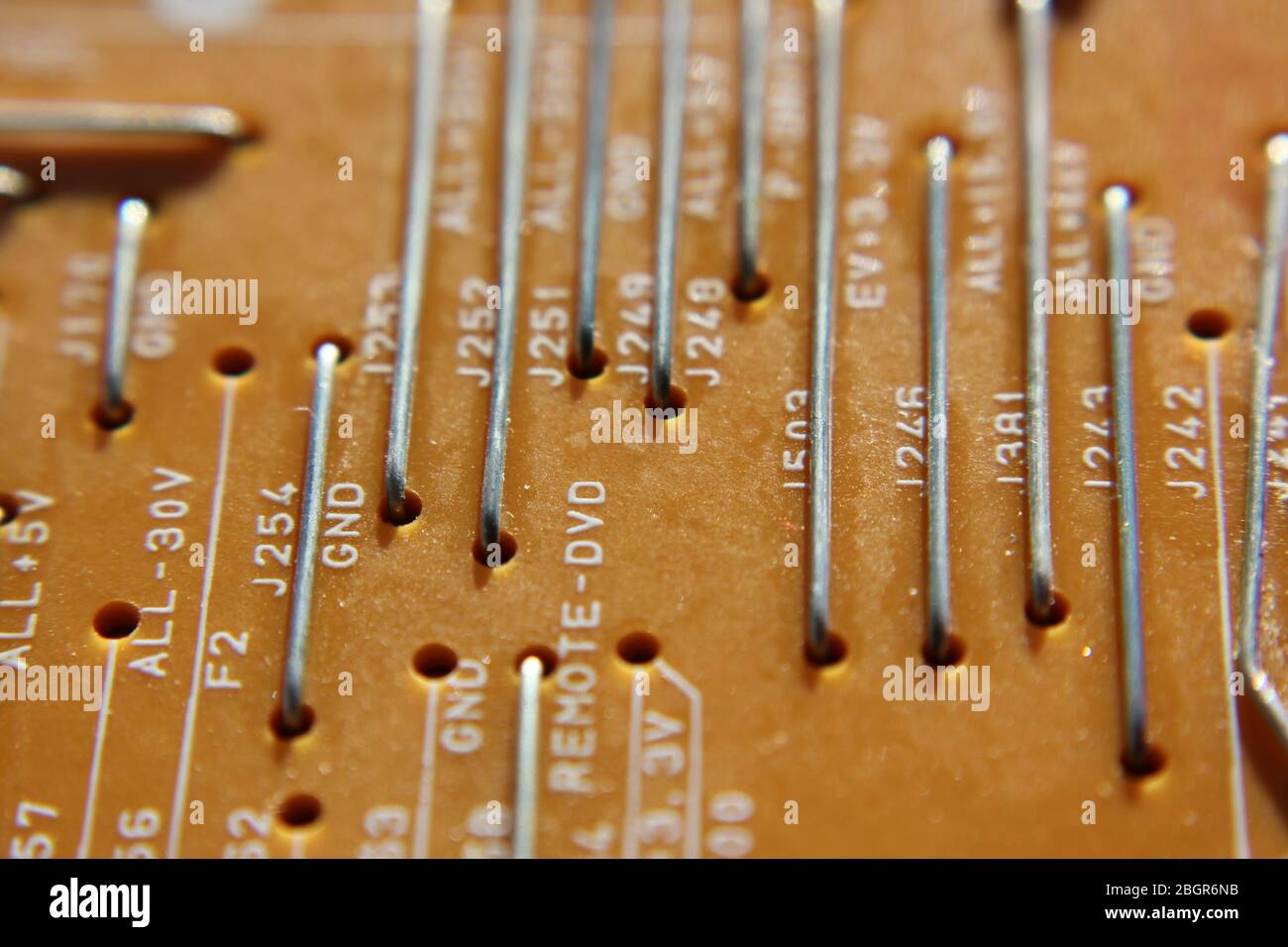 Simple computer parts and pieces and technology, microelectronics Stock ...