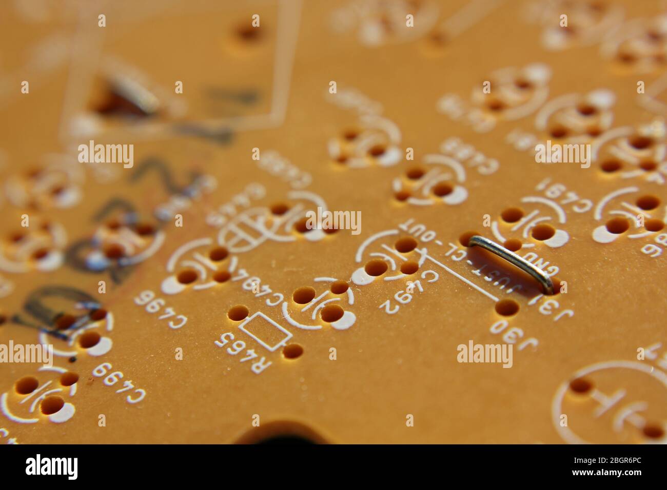 Simple computer parts and pieces and technology, microelectronics Stock ...