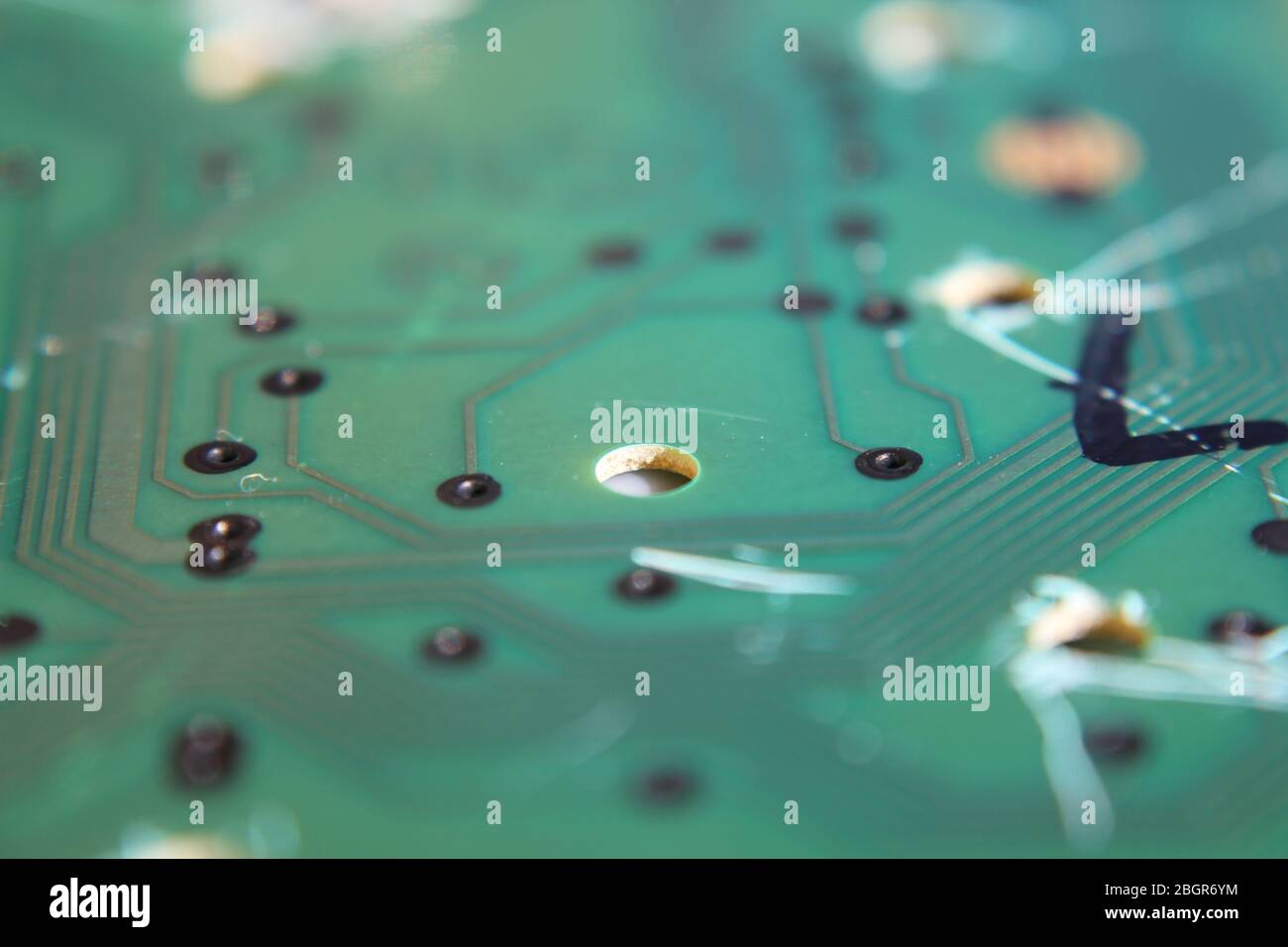 Simple computer parts and pieces and technology, microelectronics Stock ...