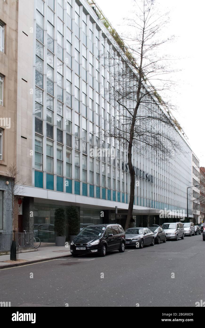 Modernist Architecture Glass 1950s Architecture Sanderson Hotel, 54 ...