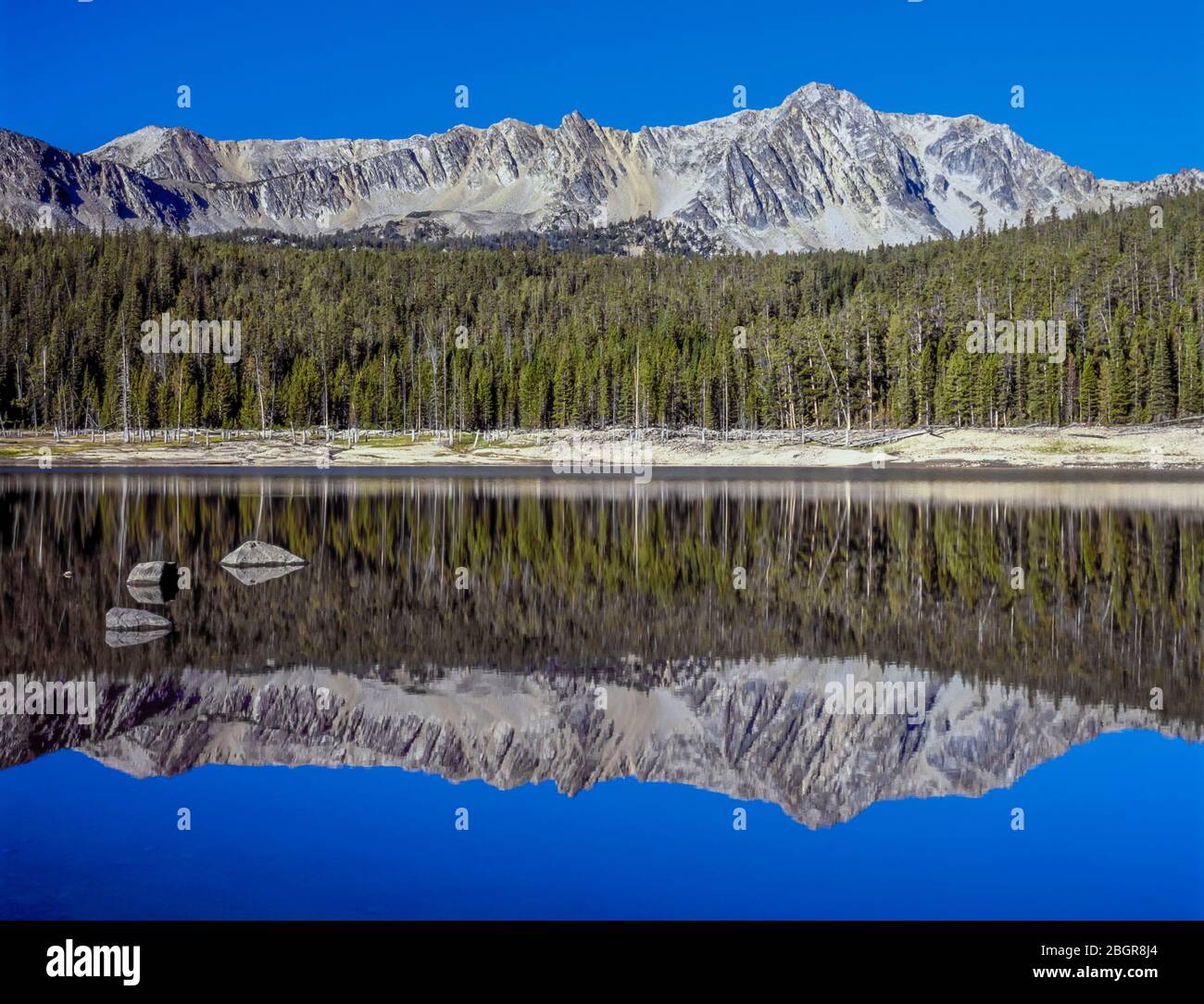 boot lake below highboy mountain in the pioneer range near dillon ...