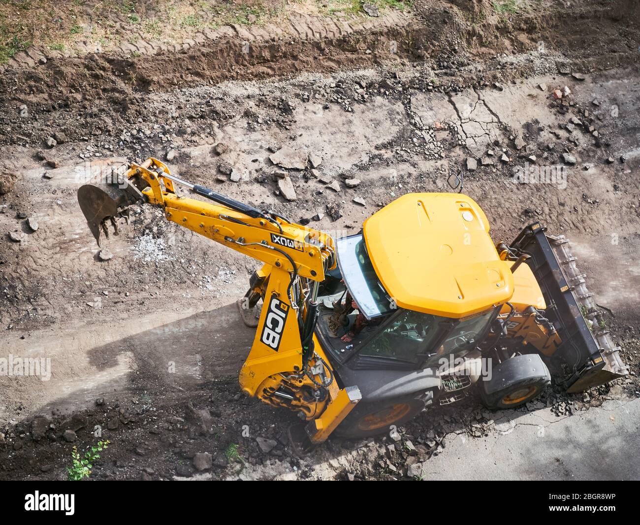 Buldozer excavator hi-res stock photography and images - Alamy