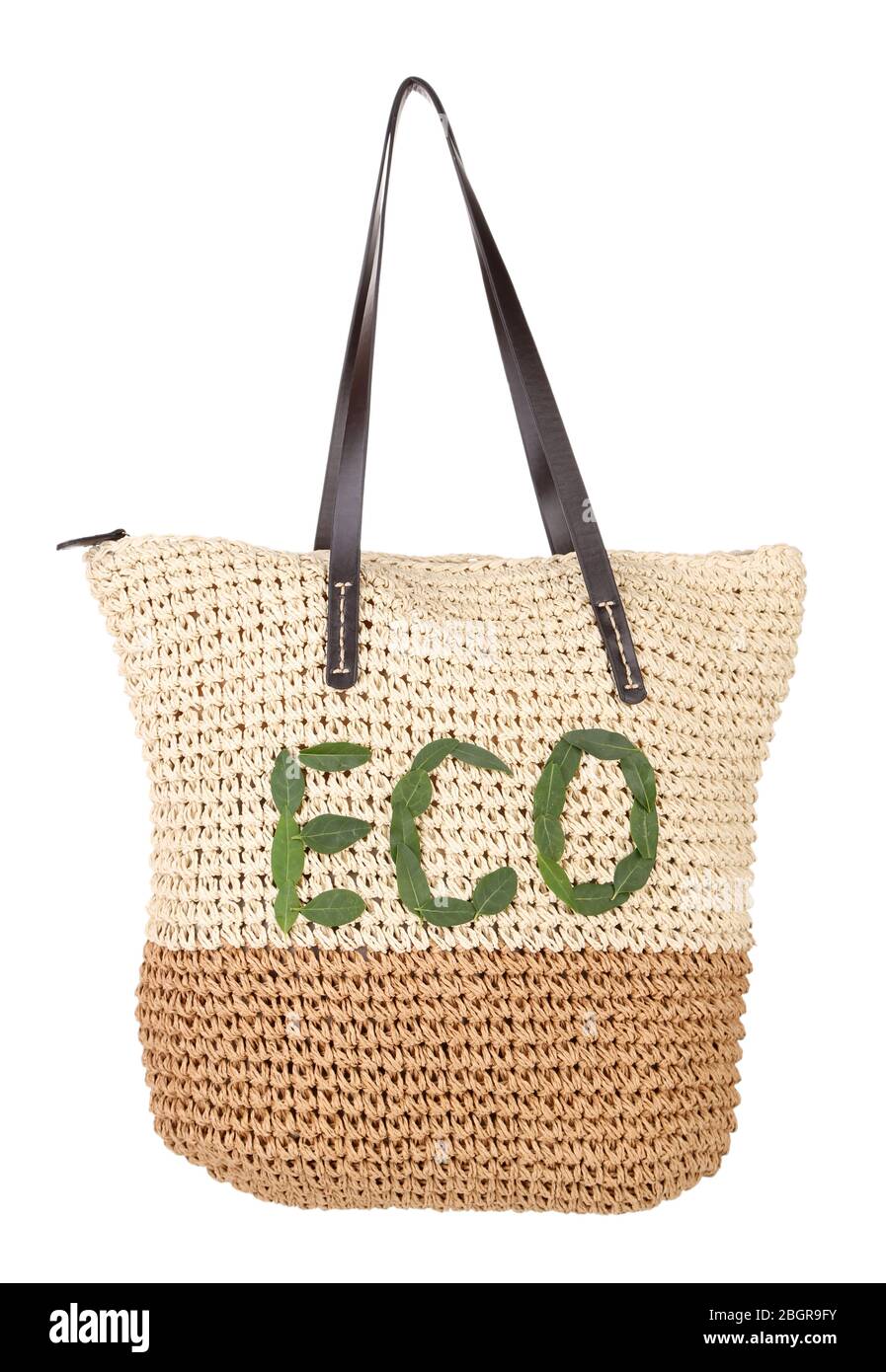 Wicker plastic bag on Cut Out Stock Images & Pictures - Alamy