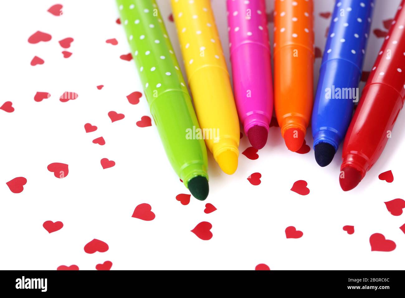 Set paper markers hi-res stock photography and images - Alamy