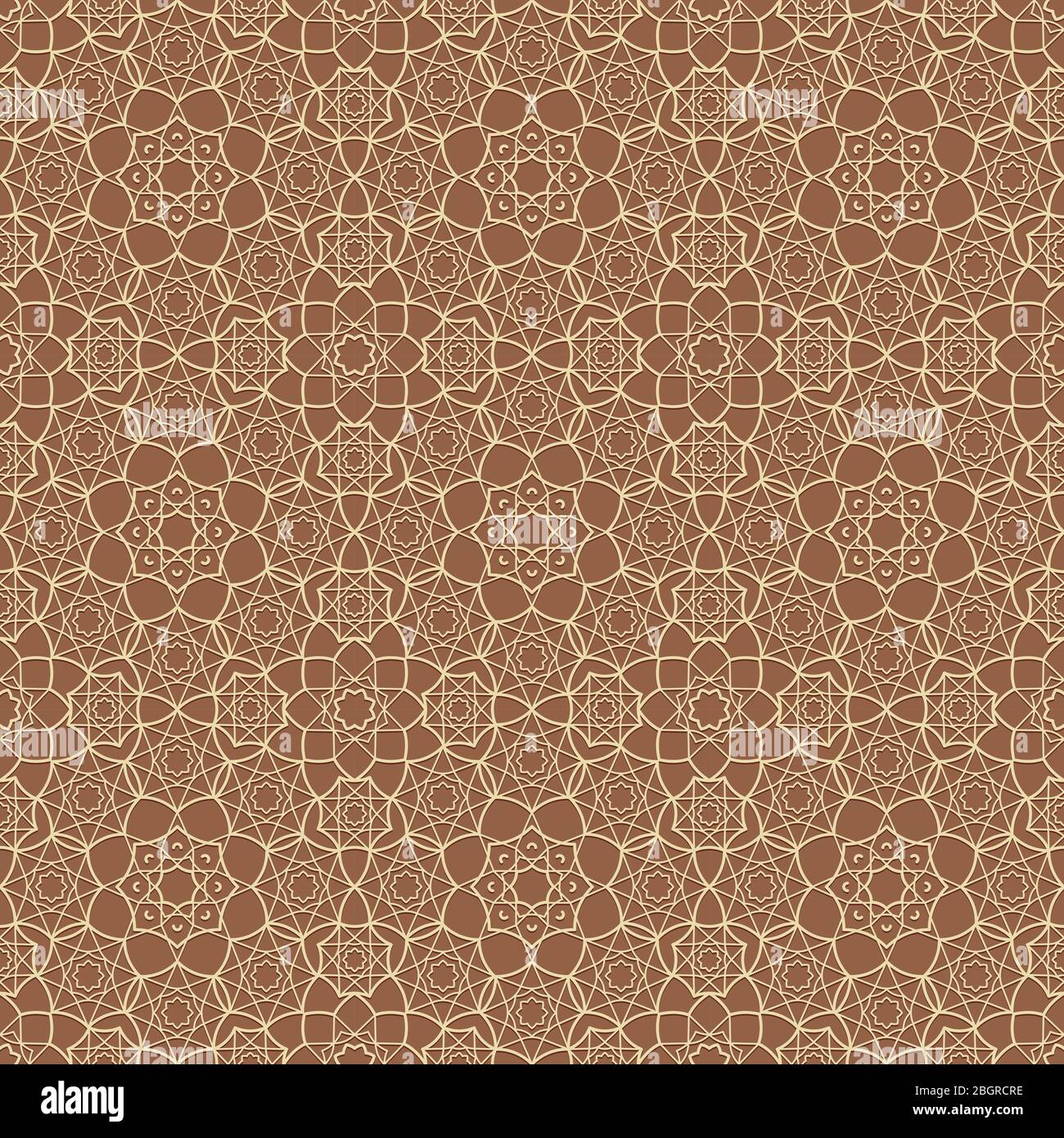 Islamic floral pattern arab background. Vector illustration Stock ...