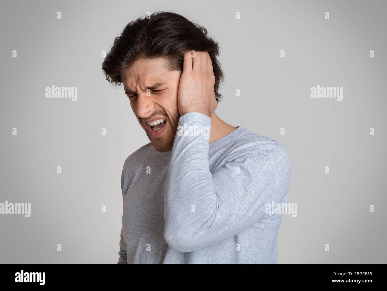 Acute ear hi-res stock photography and images - Alamy