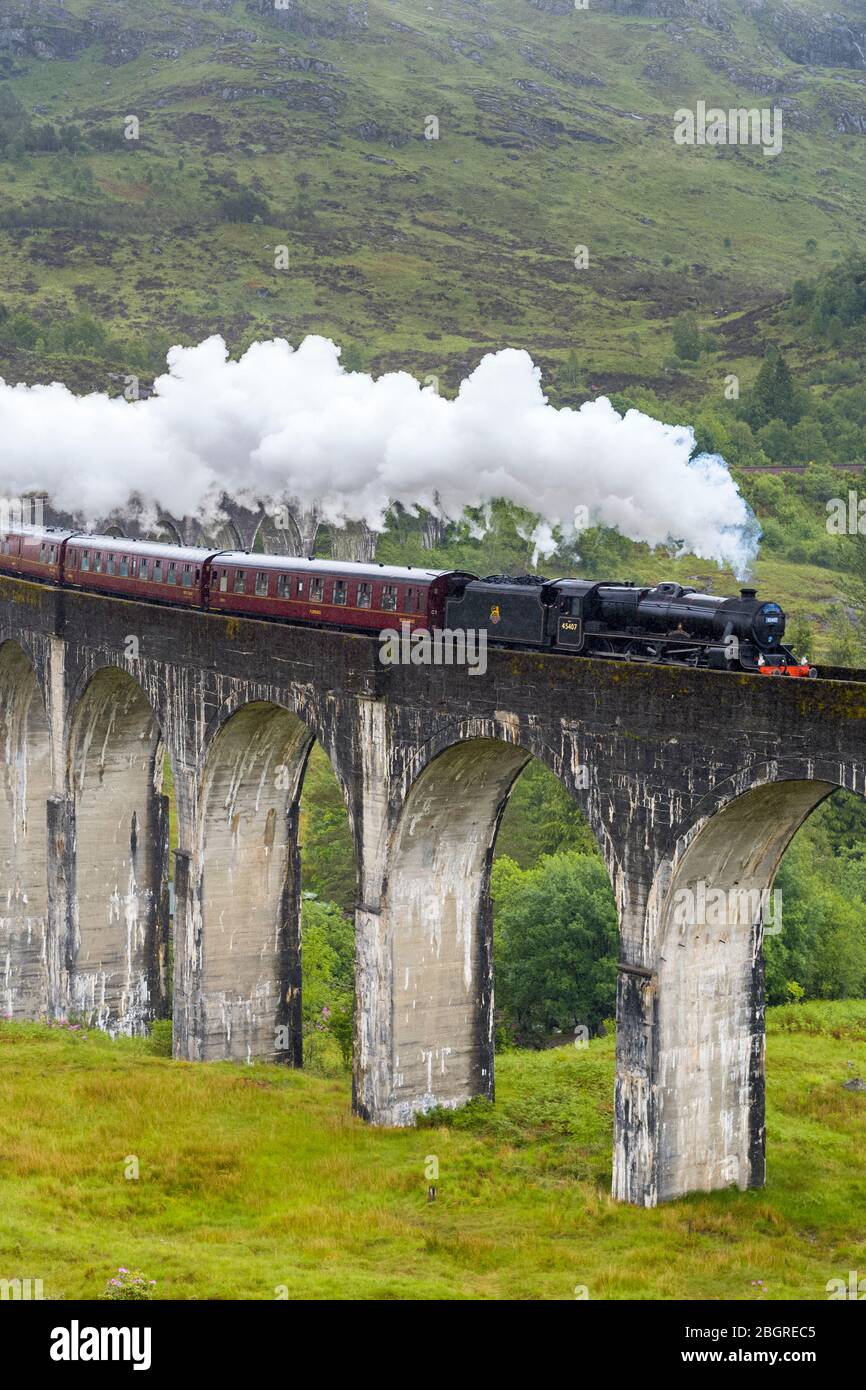 Steam train scotland hi-res stock photography and images - Alamy
