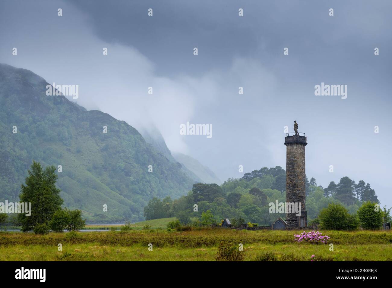 'A Highland Soldier' (a Highlander) monument to 1745 Uprising of ...