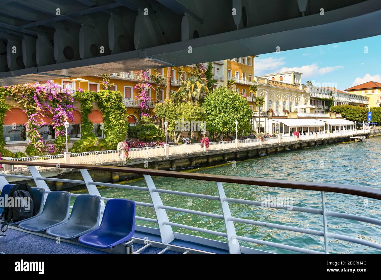 GARDONE RIVIERA, ITALY - SEPTEMBER 2018: The Grand Hotel Gardone in ...