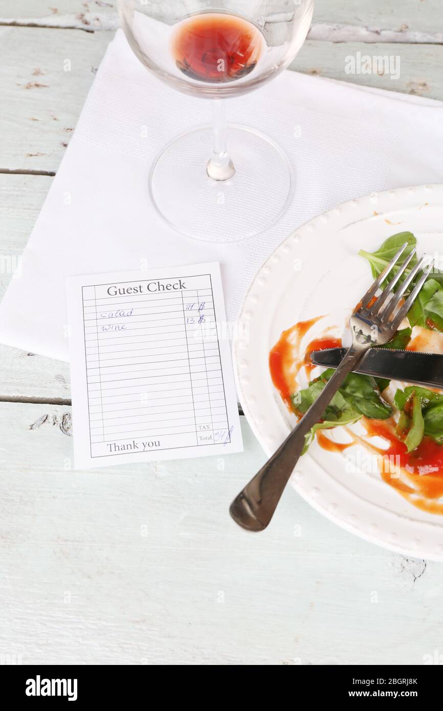 Remnants of dinner hi-res stock photography and images - Alamy