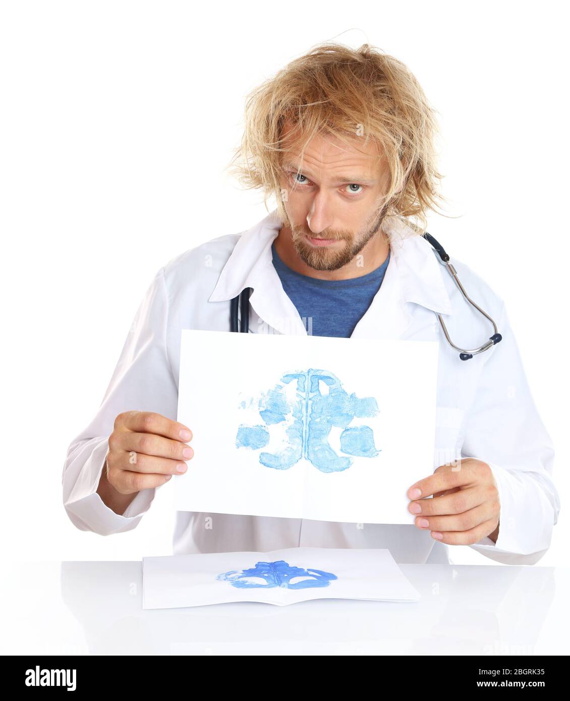 Rorschach test man hi-res stock photography and images - Alamy