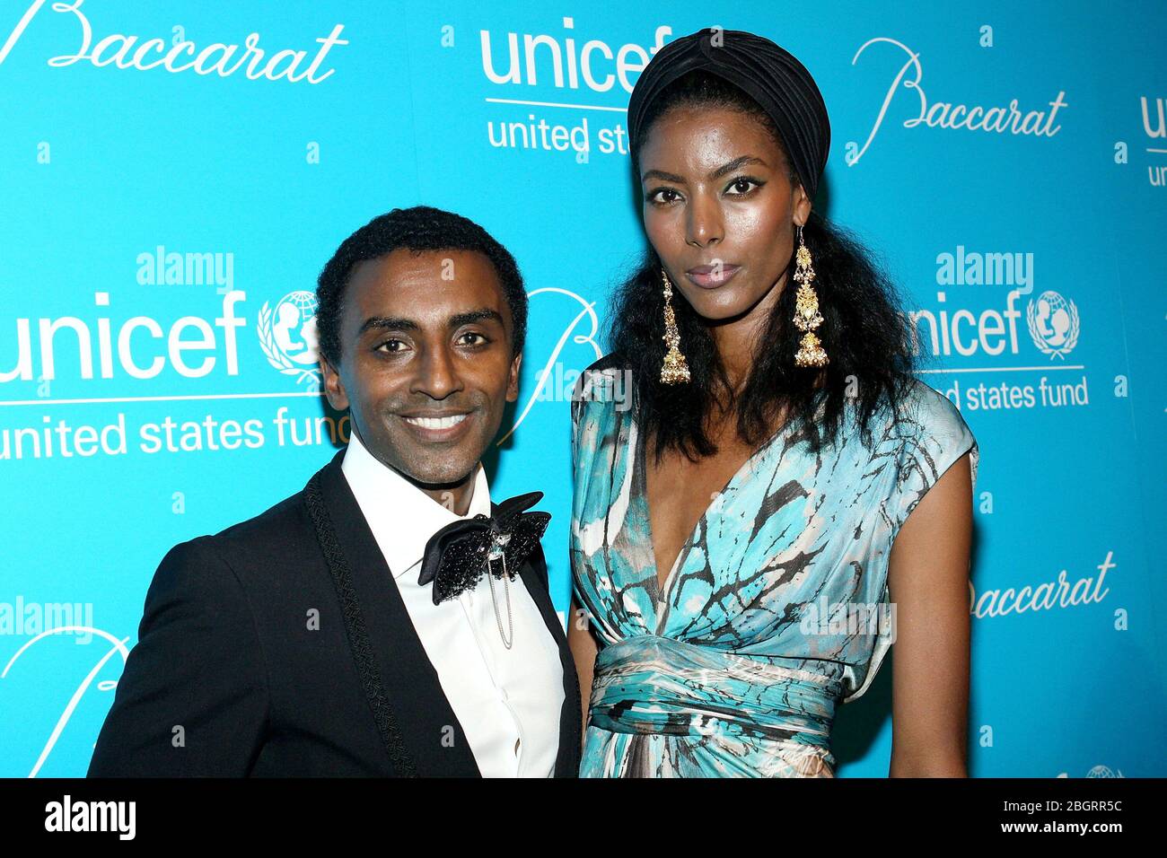 New York, NY, USA. 30 November, 2010. Chef Marcus Samuelsson, model ...