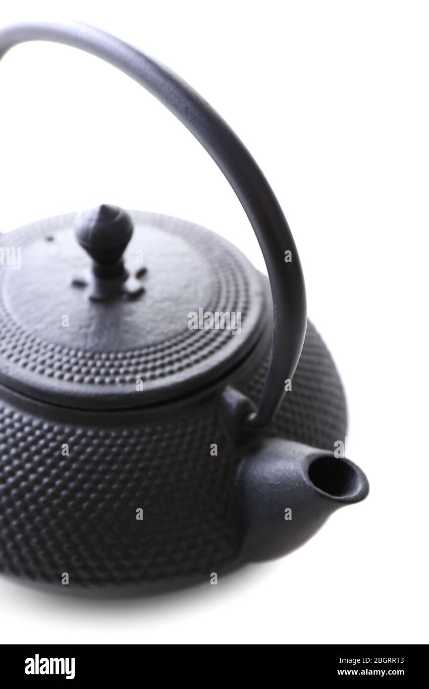 Chinese traditional teapot isolated on white Stock Photo - Alamy