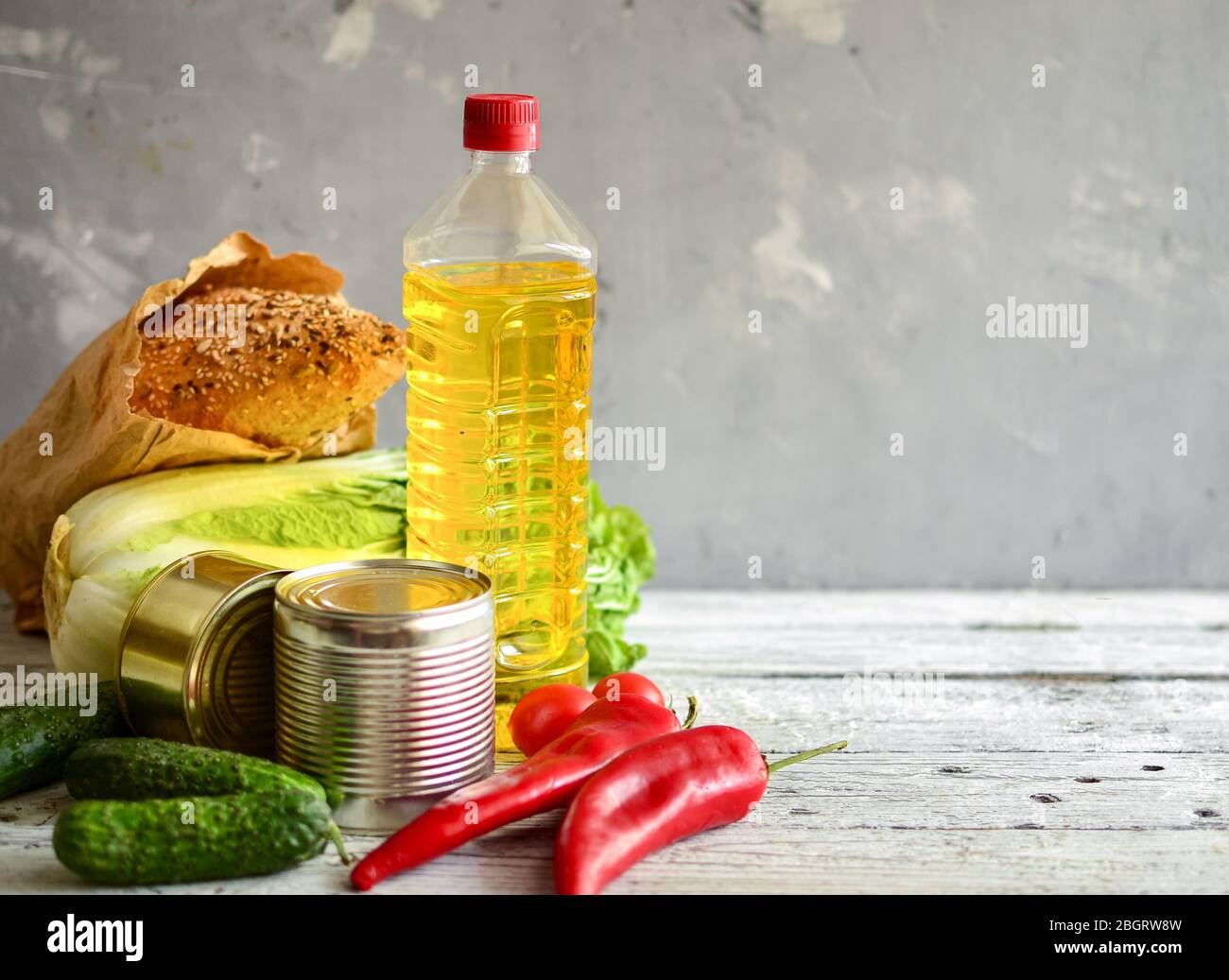 Canned food collection hi-res stock photography and images - Alamy