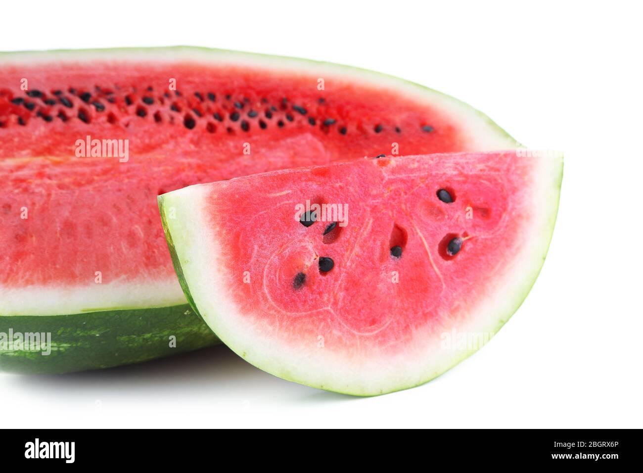 Watermelon isolated on white Stock Photo - Alamy