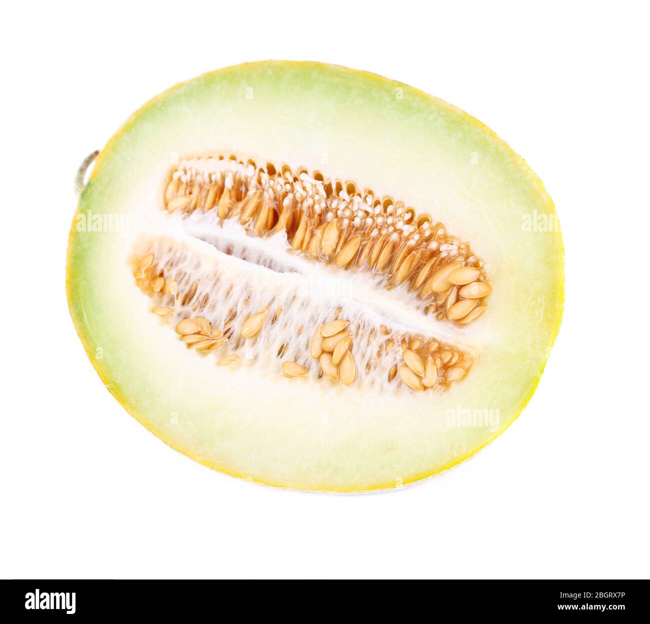 Melon isolated on white Stock Photo - Alamy