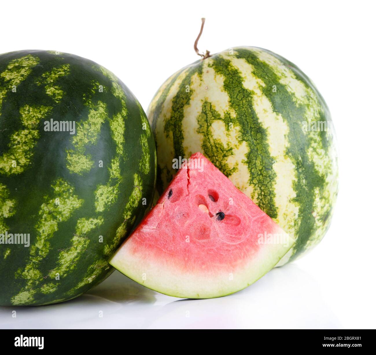 Watermelon isolated on white Stock Photo - Alamy