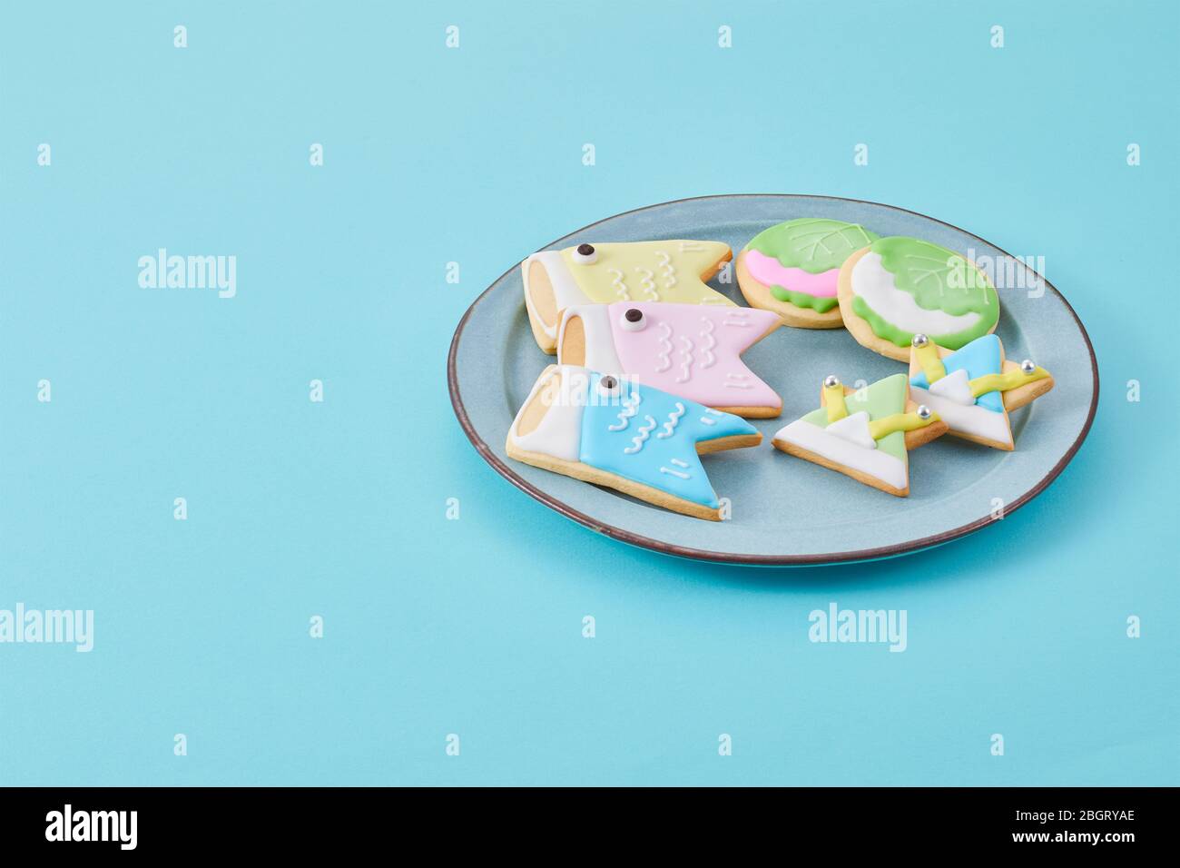 Japanese children day cookies Stock Photo - Alamy
