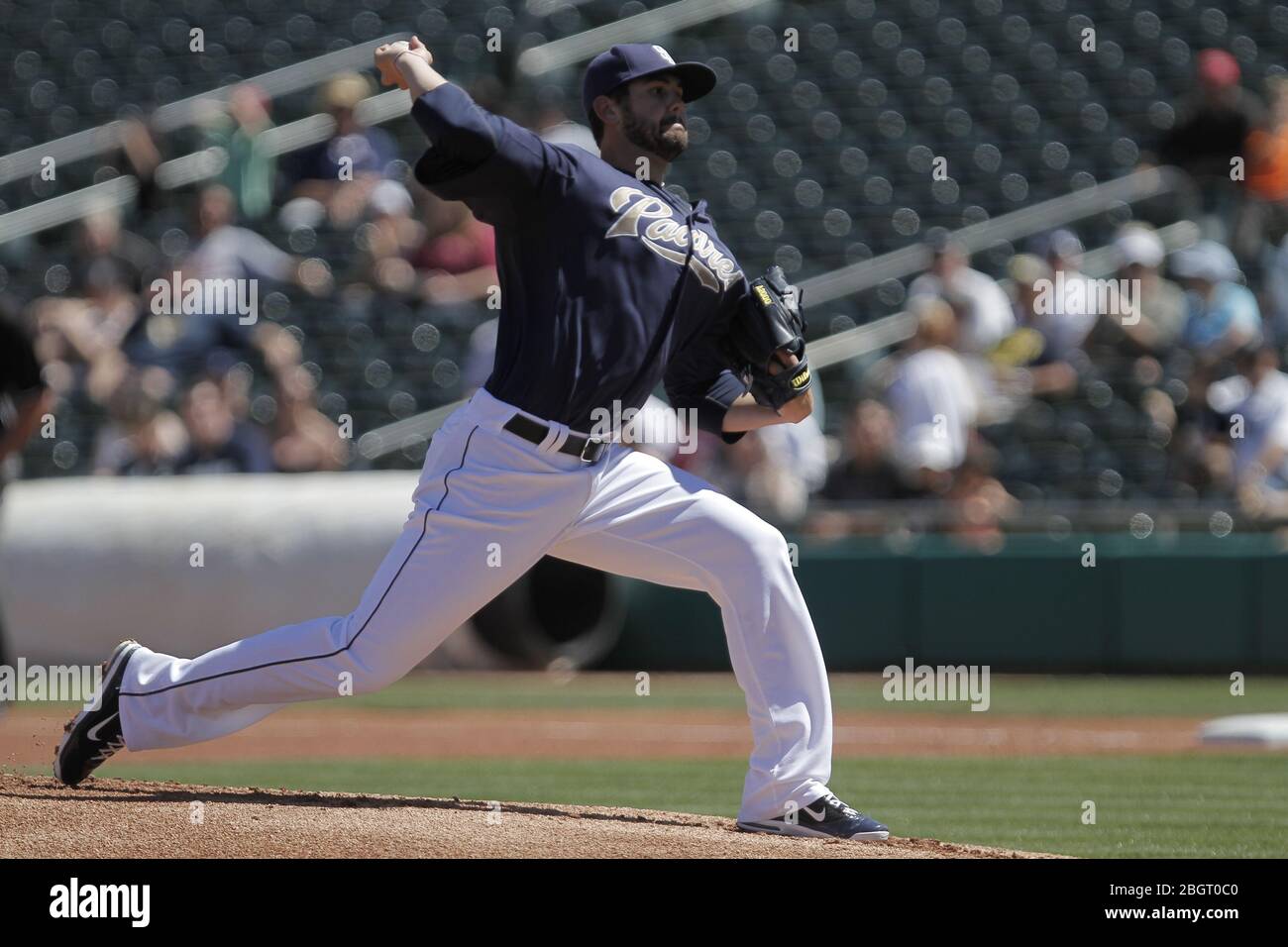 Kelly Casey pitcher abridor por San Diego.Partido de la MLB Rockies de ...