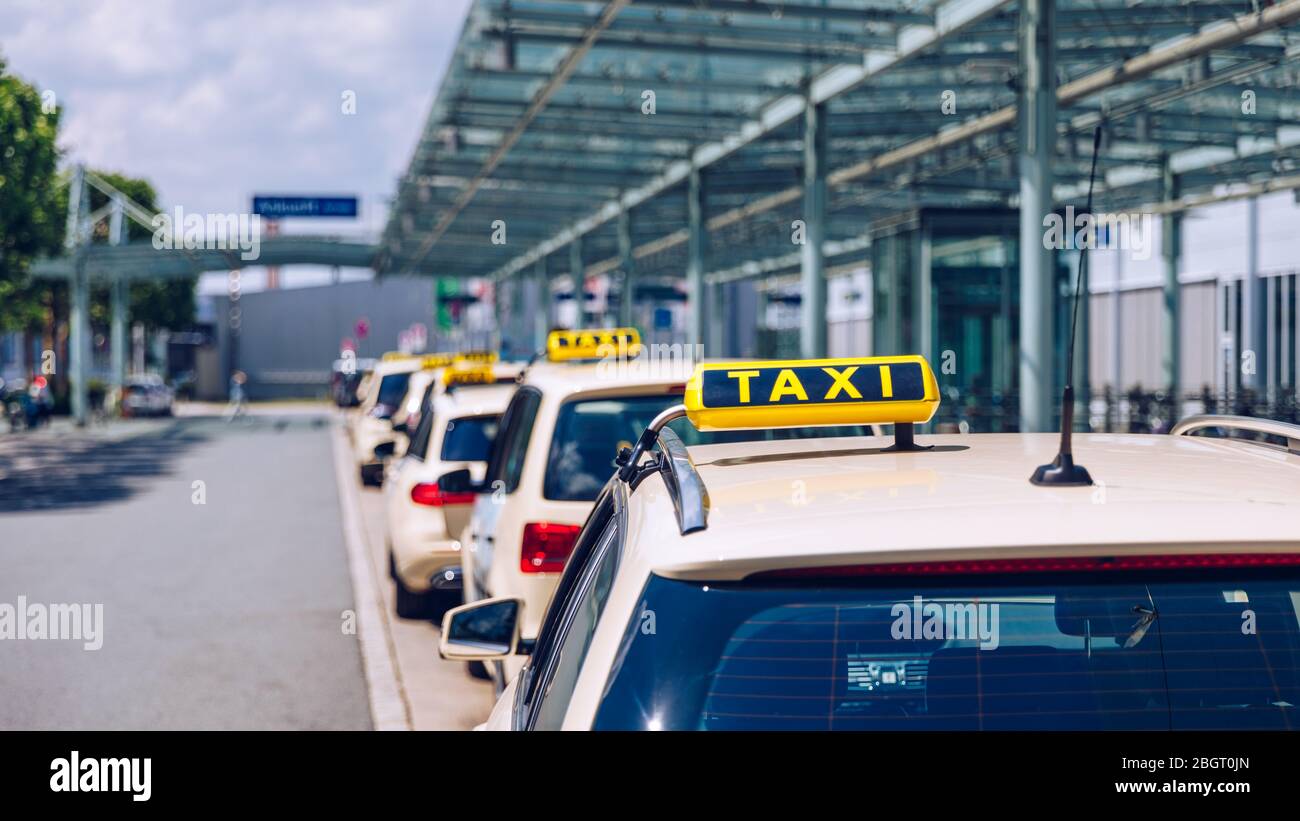 Passengers stand on road hi-res stock photography and images - Alamy
