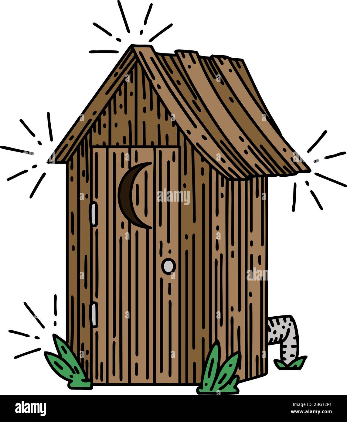 Outdoor loo Cut Out Stock Images & Pictures - Alamy