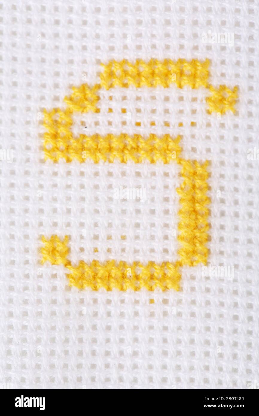 Letter S Embroidered High Resolution Stock Photography and Images - Alamy