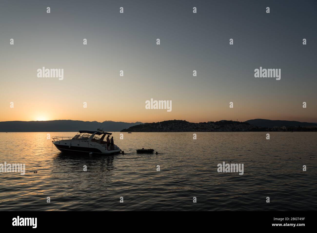 Ohrid sunset hi-res stock photography and images - Alamy