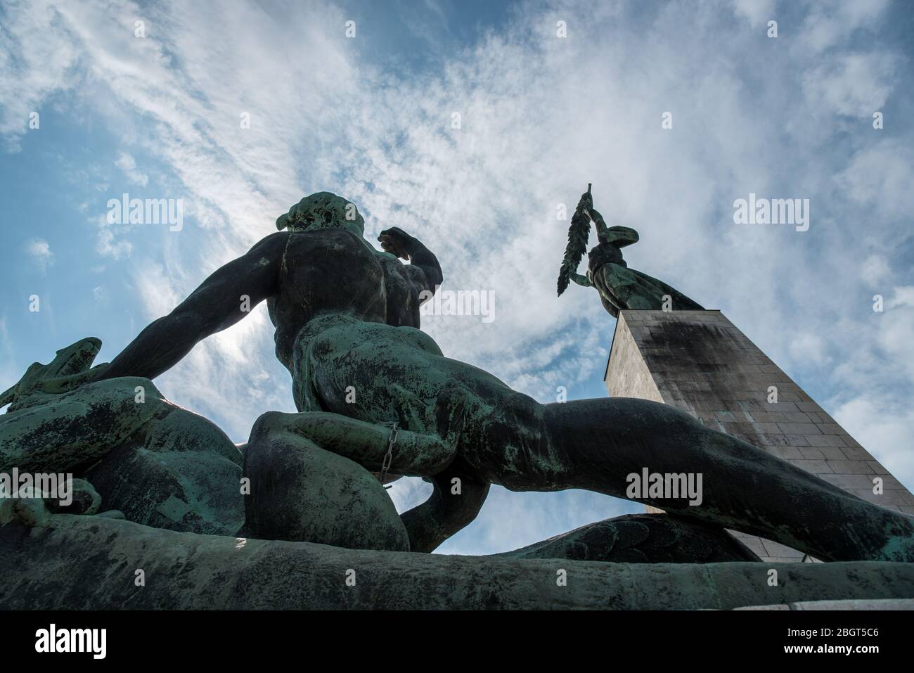 Gellert monument hi-res stock photography and images - Alamy
