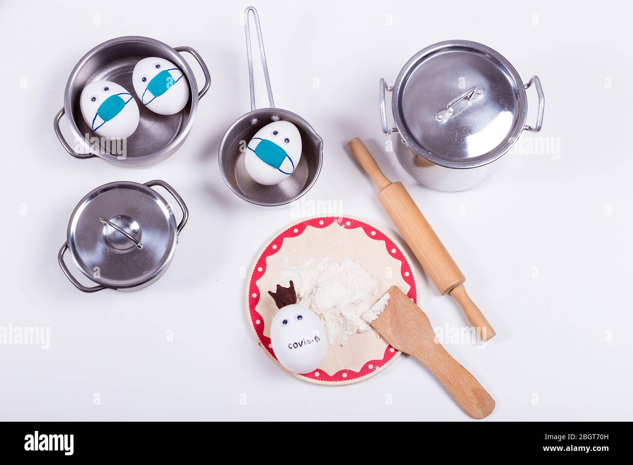 Baking or cooking background frame. Ingredients, kitchen items for ...