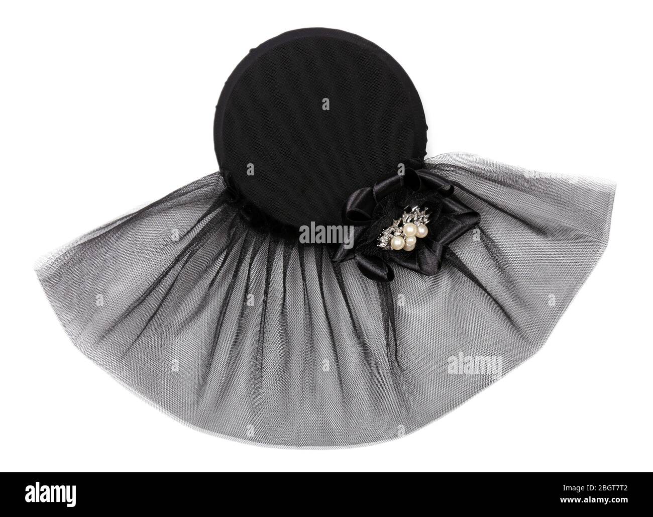 Elegant hat isolated on white Stock Photo - Alamy